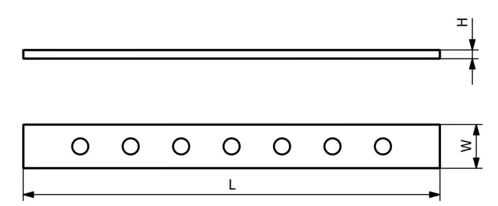 INSPECTION HOUSING EARTH BARS (CONCRETE) - Cabex Electrical Components