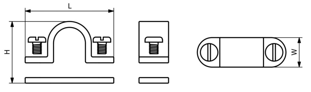 METALLIC CABLE CLIPS - Cabex Electrical Components