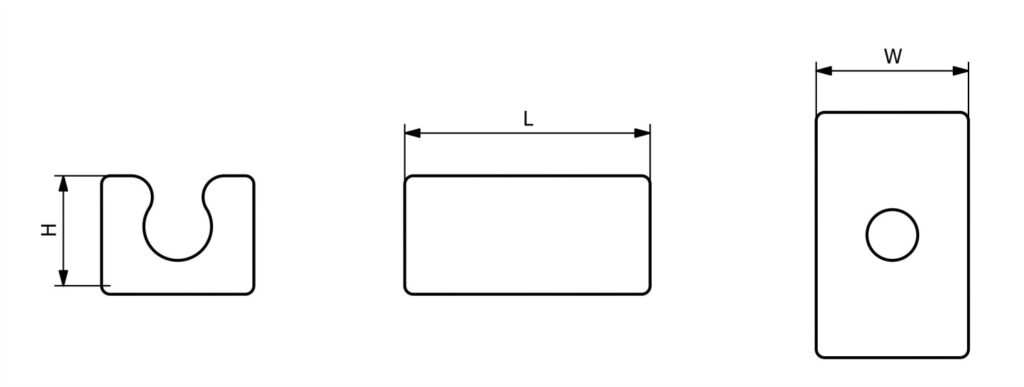 PUSH-IN-ROOF CONDUCTOR CLIPS - Cabex Electrical Components