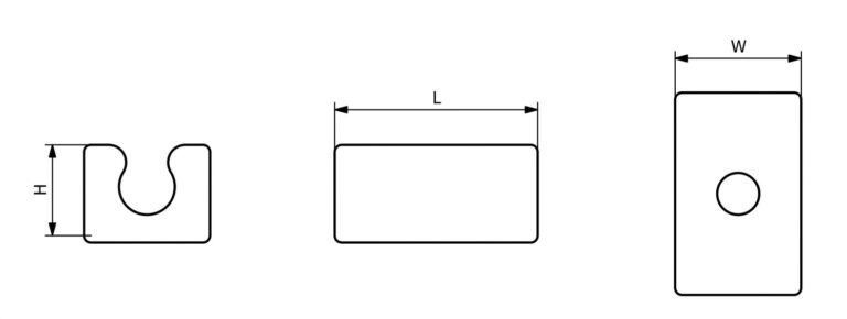 PUSH-IN-ROOF CONDUCTOR CLIPS - Cabex Electrical Components