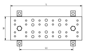 TELECOMMUNICATION MAIN GROUNDING EARTH BAR - Cabex Electrical Components