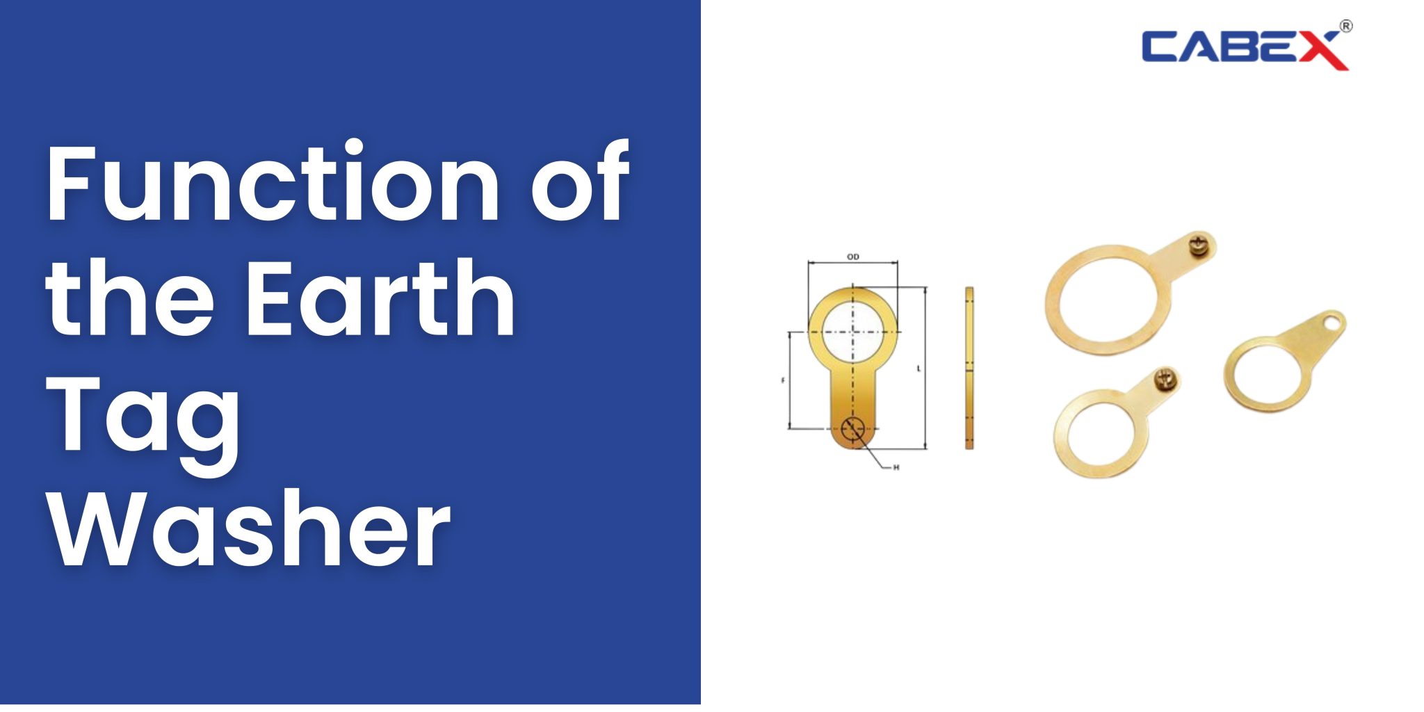 What Is the Function of the Earth Tag Washer? - Cabex Electrical Components