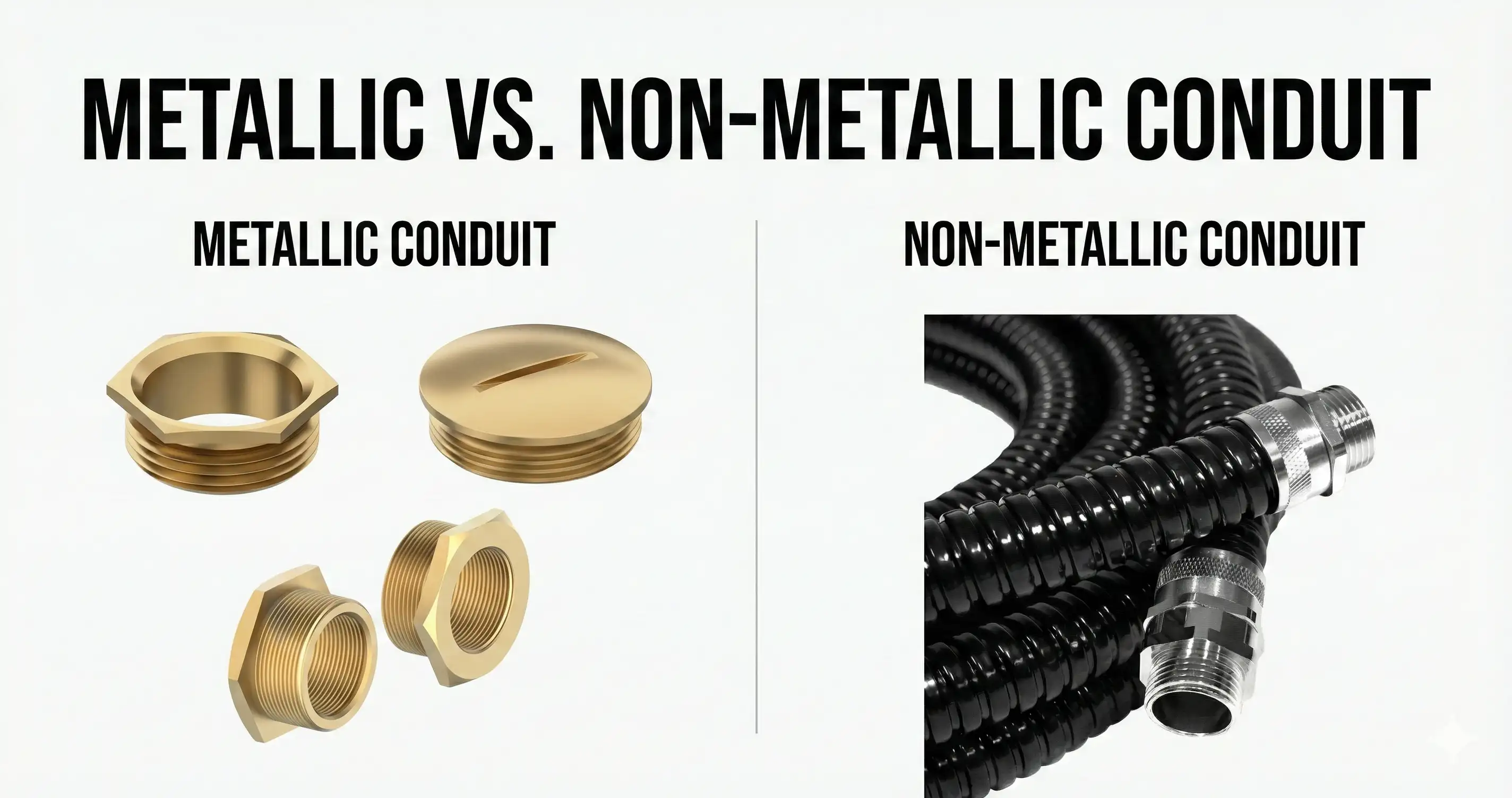 Metallic vs. Non-Metallic Conduit: The Definitive 2026 Guide for ...