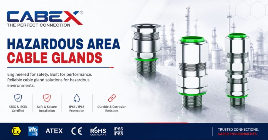 Hazardous Area Cable Glands | Certified Ex Cable Glands