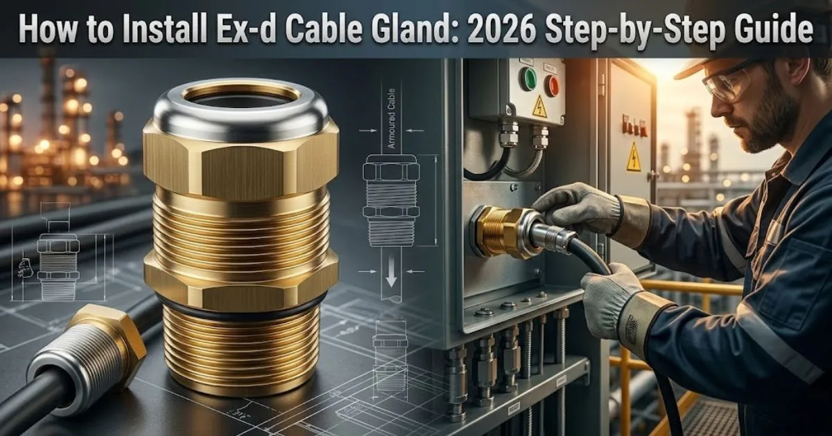 How to Install Ex-d Cable Gland: 2026 Step-by-Step Guide