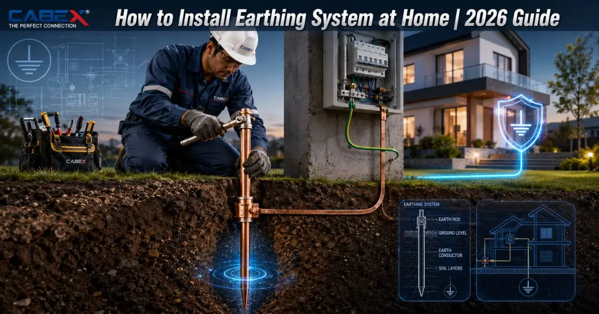 How to Install Earthing System at Home | 2026 Guide